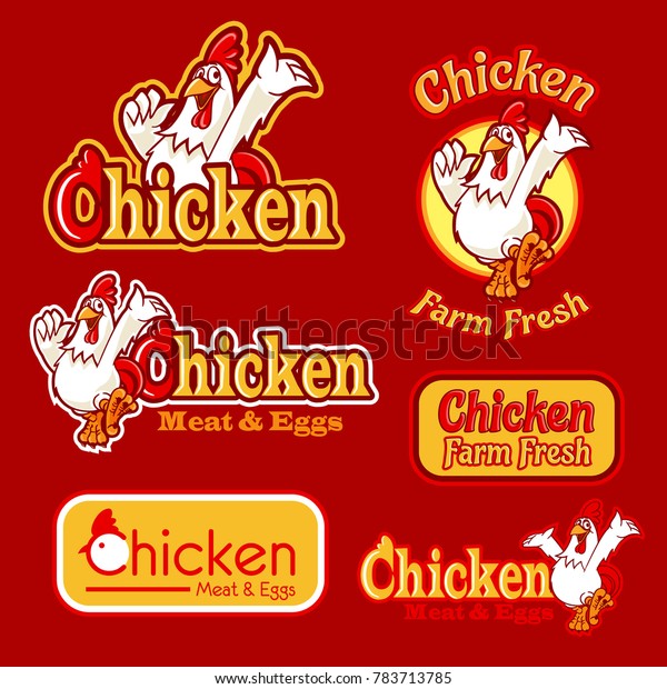 Chicken Banner Illustration Stock Vector (Royalty Free) 783713785