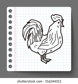 Chicken Doodle Stock Vector (Royalty Free) 316244312 | Shutterstock