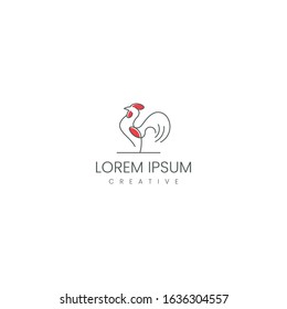 22,154 Chicken line logo Images, Stock Photos & Vectors | Shutterstock