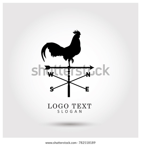 Chicken Wind Direction Symbol Icon Logo 스톡 벡터(로열티 프리) 782518189 ...