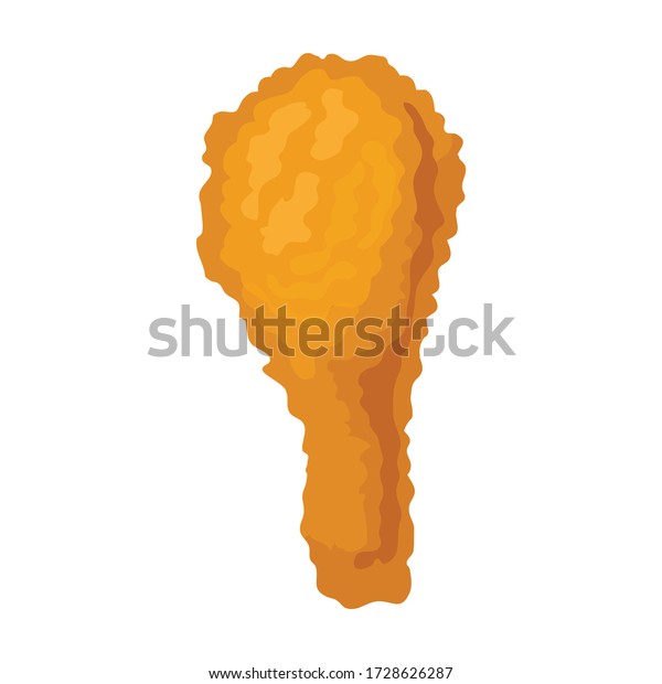 Chicken Wing Vector Iconcartoon Vector Icon Stock Vector (Royalty Free ...