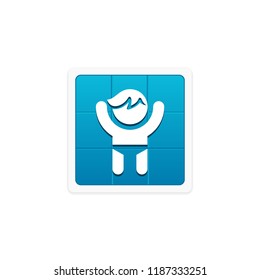 Child Vector App Icon Stock Vector (Royalty Free) 1579639138 | Shutterstock