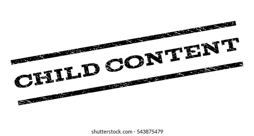 Child Content Watermark Stamp Text Caption 库存矢量图（免版税）543875479 ...