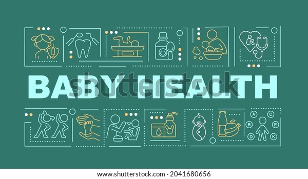 Child Health Word Concepts Banner Mental Stock Vector (Royalty Free ... Child Health Word Concepts Banner Mental Stock Vector (Royalty Free ...
