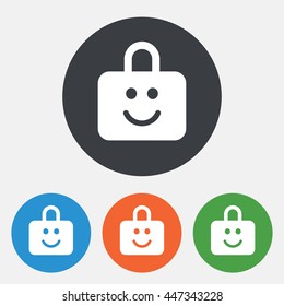 Child Lock Icon Locker Smile Symbol Stock Vector (Royalty Free) 649951885