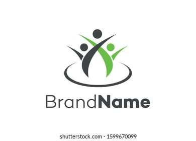 Child Parent Parenting Logo Stock Vector (Royalty Free) 1599670099