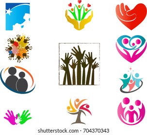 Childcare Logos Stock Vector (Royalty Free) 704370343 | Shutterstock