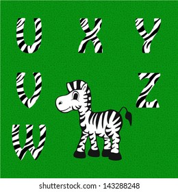 Children Alphabetzebra Stock Vector (Royalty Free) 143288248 | Shutterstock