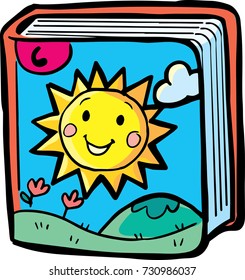 Children Board Book Stock Vector (Royalty Free) 730986037 | Shutterstock