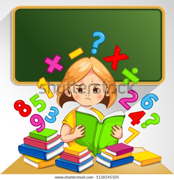 Children Classroom Do Not Understand Question: vector de stock (libre ...
