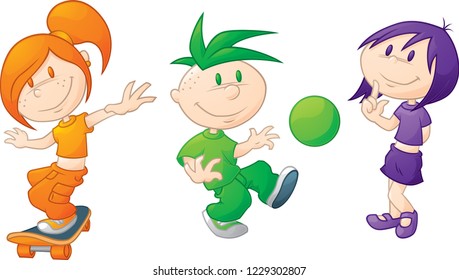 Children Colors Stock Vector (Royalty Free) 1229302807 | Shutterstock