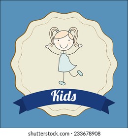 Children Design Vector Illustration: vector de stock (libre de regalías ...