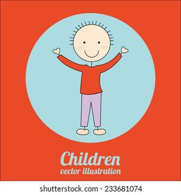 Children Design Vector Illustration Stock Vector (Royalty Free ...