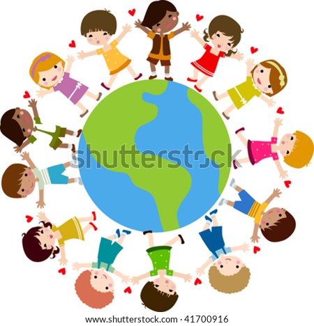 Children Around The World Clipart | Free download on ClipArtMag
