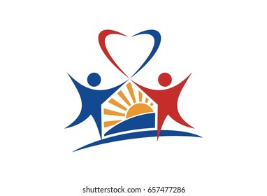 Children Hope Logo Template Stock Vector (Royalty Free) 657477286