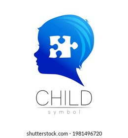 Children Logo Design Vector Brand Identity Stock Vector (Royalty Free ...
