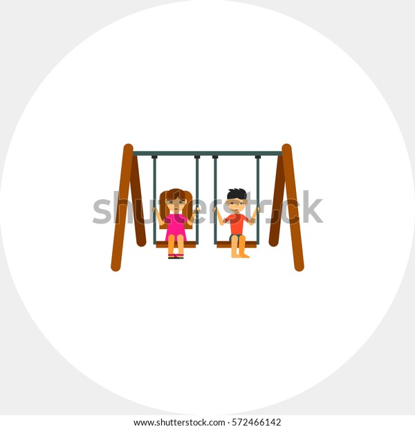 Children Park Icon Stock Vector (Royalty Free) 572466142 | Shutterstock