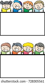 Children Reading Books Border: เวกเตอร์สต็อก (ปลอดค่าลิขสิทธิ์ ...