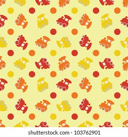 Children Seamless Background Trains Stock Vector (Royalty Free ...