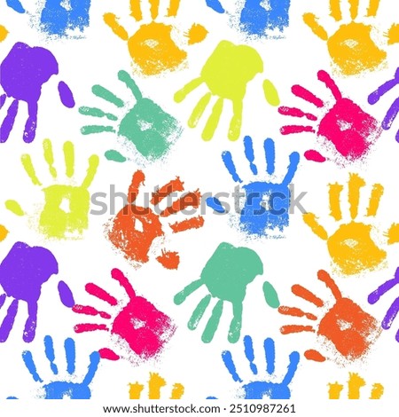 Childrens Hand Print | Free download on ClipArtMag
