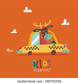 Children Transport Vector Illustration Stock Vector (Royalty Free ...