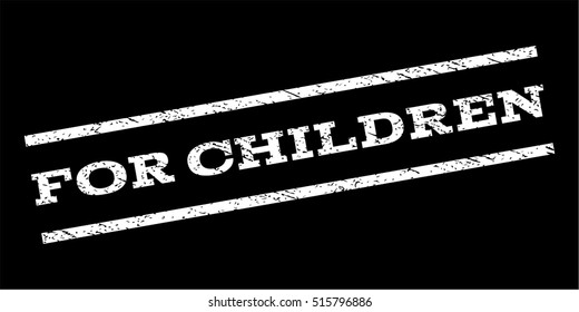 Children Watermark Stamp Text Caption Between Stock Vector (Royalty ...