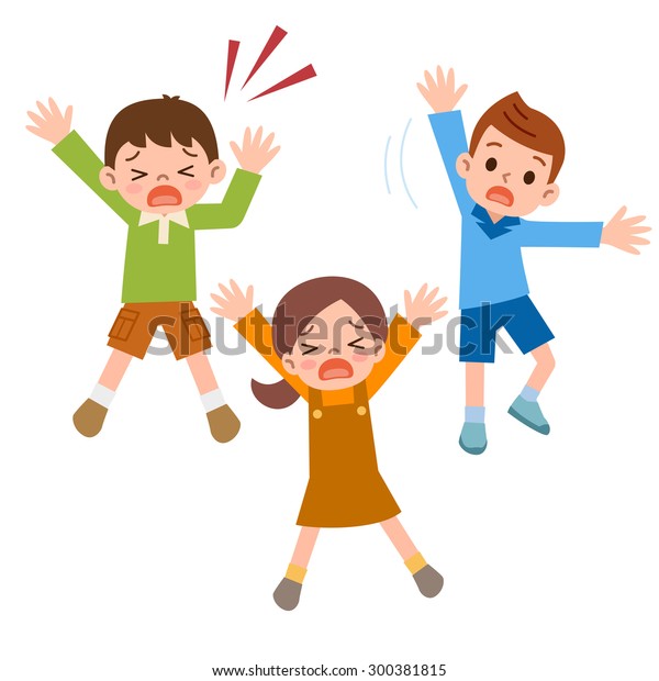 Children Who Call Help 库存矢量图（免版税）300381815 | Shutterstock
