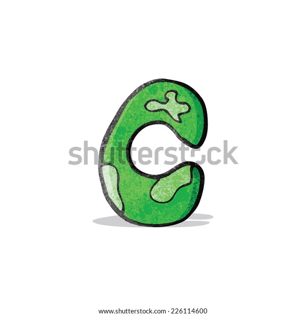 Childs Drawing Letter C Stock Vector (Royalty Free) 226114600 ...