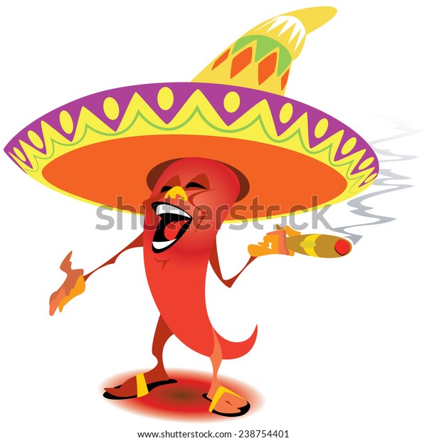 Chili Pepper Cigar Stock Vector (Royalty Free) 238754401 | Shutterstock
