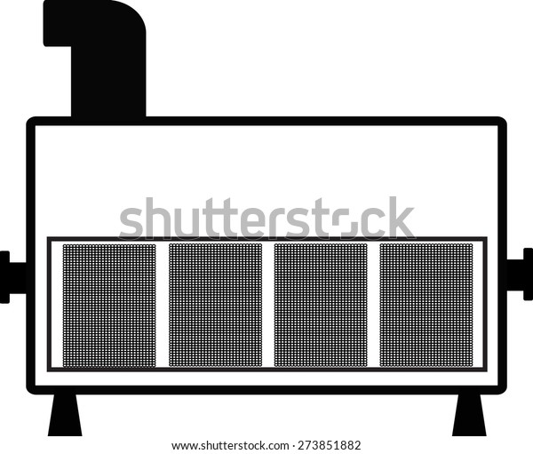 Chiller Ahu Air Handling Unit Stock Vector (Royalty Free) 273851882
