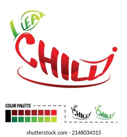 Chilli Vector Infographic Color Palette Stock Vector (Royalty Free ...