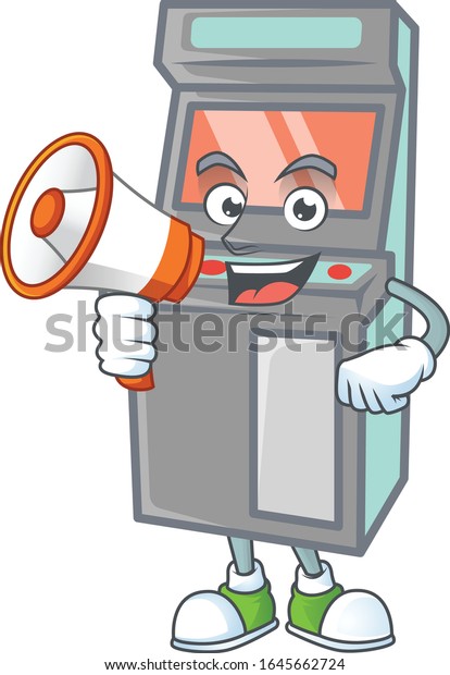 Chilly Cartoon Character Arcade Game Machine Stock Vector (Royalty Free ...