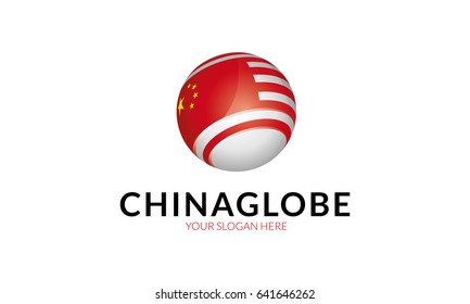 China Globe Logo Stock Vector (Royalty Free) 641646262 | Shutterstock