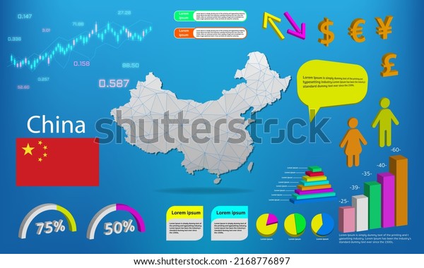 China Map Info Graphics Charts Symbols 库存矢量图（免版税）2168776897 | Shutterstock