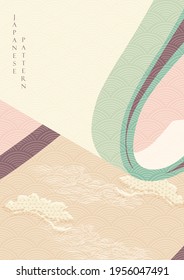 Chinese Background Paper Roll Element Vector Stock Vector (Royalty Free ...