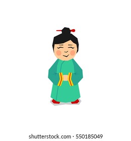 Chinese Cartoon Character Stock Vector (Royalty Free) 550185049 ...