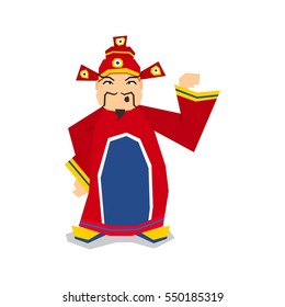 Chinese Cartoon Character Stock Vector (Royalty Free) 550185319 ...