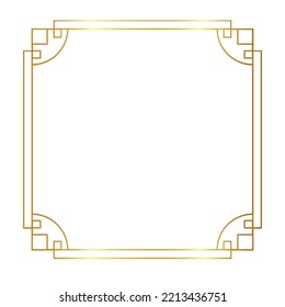 Chinese Frame Border Art China Style Stock Vector (Royalty Free ...