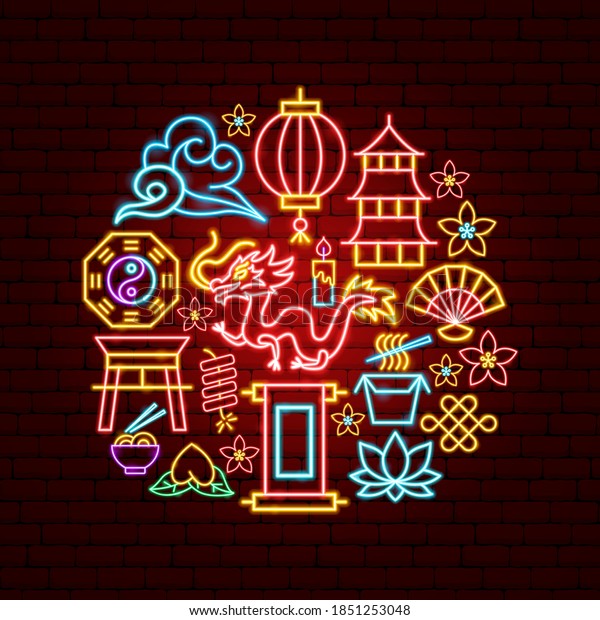 40,107 Neon Oriental Images, Stock Photos & Vectors | Shutterstock