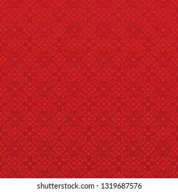 Chinese Red Background Traditional Design Stock Vector (Royalty Free ...