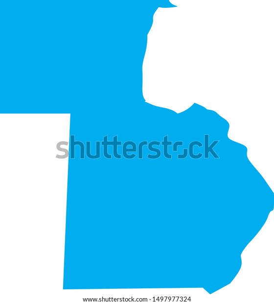Chisago County Map State Minnesota Stock Vector (Royalty Free ...