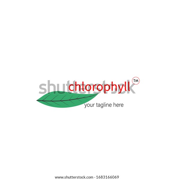 Chlorophyll Logo Vector Green Tree Stock Vector (Royalty Free ...