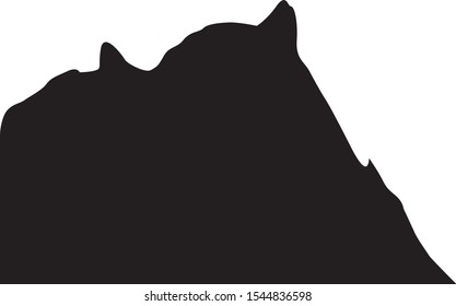 Chobe Region Map Botswana Stock Vector (Royalty Free) 1544836598 ...