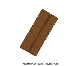 Chocolate Bar Cartoon Vector Image Stock Vector (Royalty Free ...