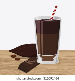 Chocolate Digital Design Vector Illustration 10 Stock Vector (Royalty ...