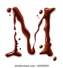 Chocolate Letter Stock Vector (Royalty Free) 63920359 | Shutterstock