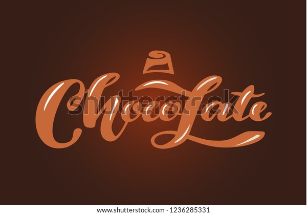 Chocolate Logo Vector Illustration Emblem Design Stock Vector (Royalty ...