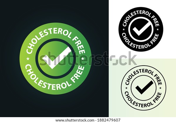 Cholesterol Free Vector Icon Icon Product Stock Vector (Royalty Free ...