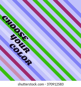 Choose Your Color Vector Graphic Eps10 Stock Vector (Royalty Free ...