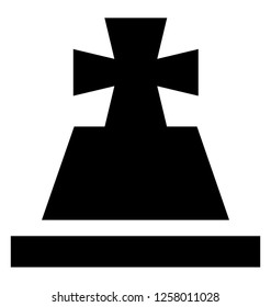 Christian Grave Vector Stock Vector (Royalty Free) 1258011028 ...